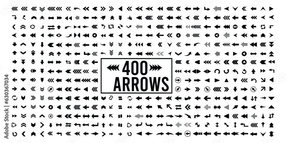 Arrows set, Arrow icon. Arrow vector collection. Collection of ...