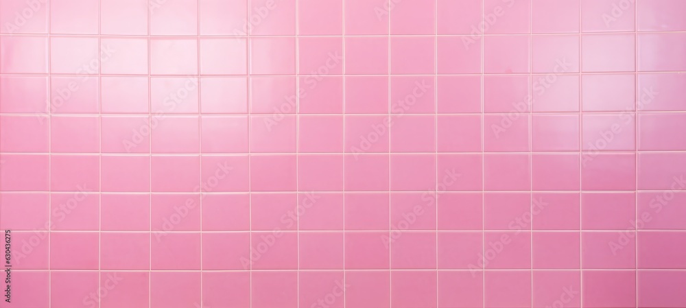 Pink tile wall chequered background bathroom floor texture. Ceramic ...