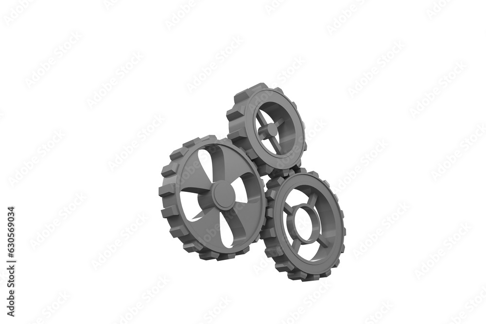 Digital png illustration of cog wheels on transparent background Stock ...