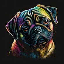 Pug Pop Art Free Stock Photo - Public Domain Pictures