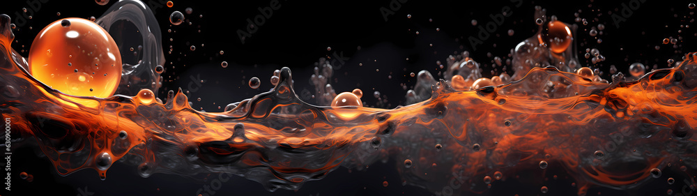 An enigmatic alchemy - An expansive ultra-wide background showcasing ...