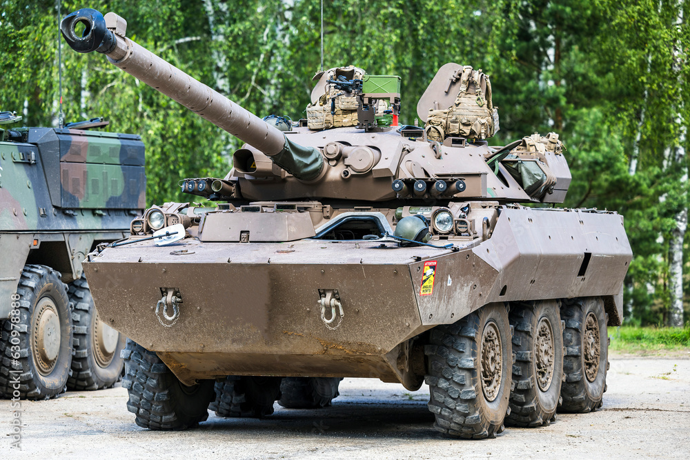 Ketrzyn Poland June 23, 2019 The AMX-10 RC is a French armoured ...