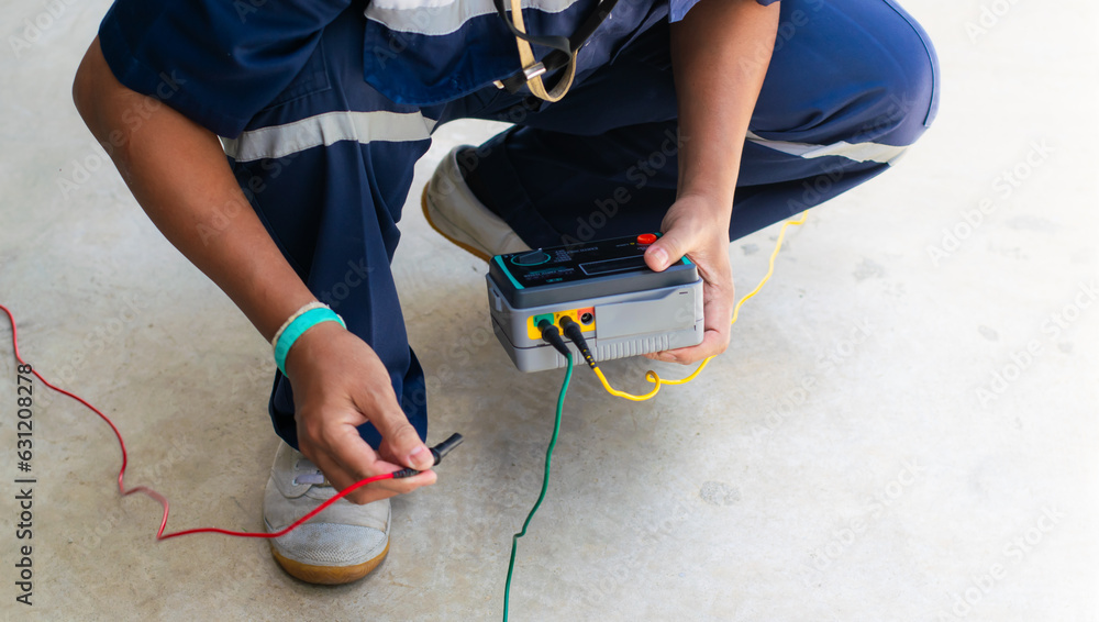 Ground Test box for inject into electrical equipment for testing ...