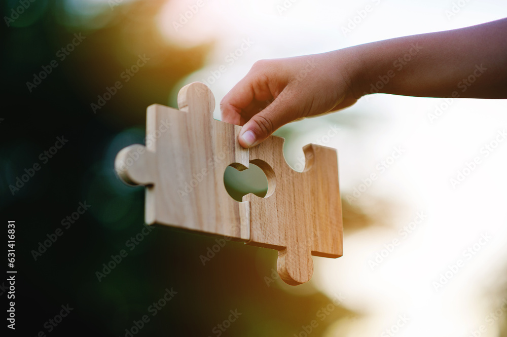 jigsaw puzzle pieces communication teamwork unite power teamwork and ...