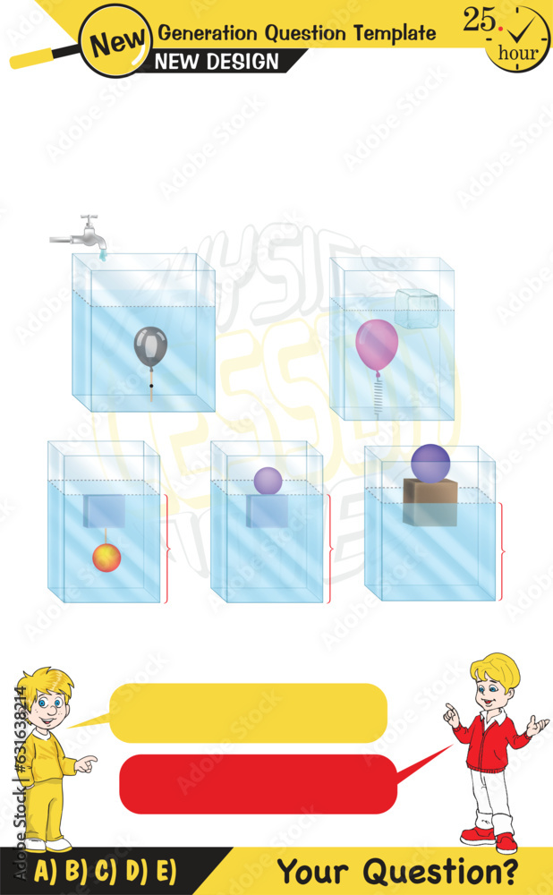 Physics, pressure and lifting force, archimedes principle, pressure of ...