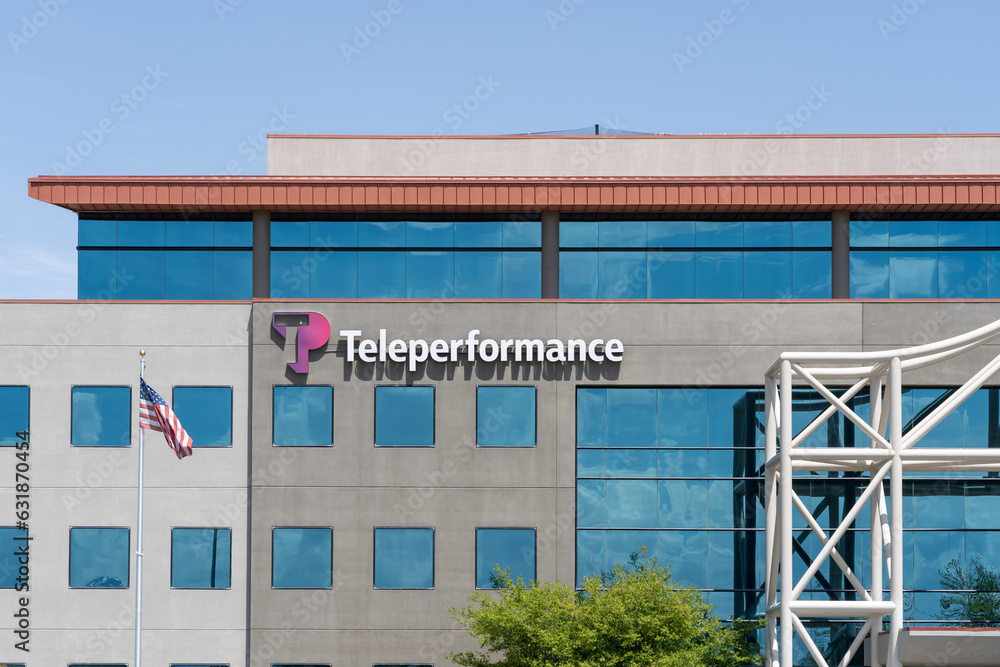 Teleperformance office in Salt Lake City, UT, United States, May 9 ...
