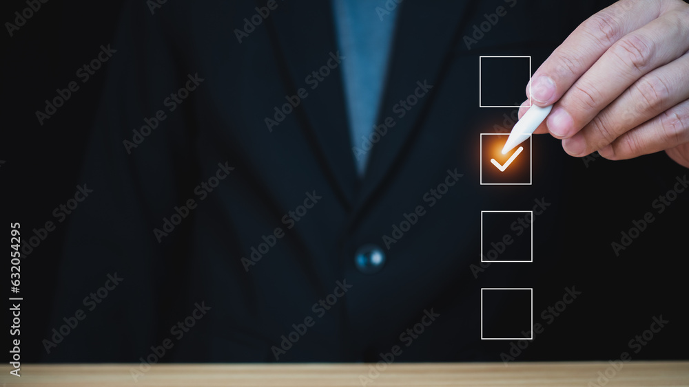 Checklist and filling survey form online. Document management system ...