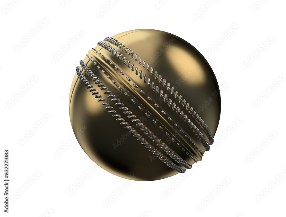 India vs Pakistan Isolated Kookaburra Golden Metallic Cricket Ball on ...