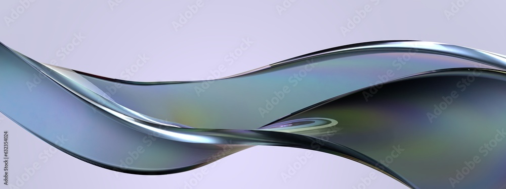 A background of an Elegant and Modern 3D Rendering image of a thin ...