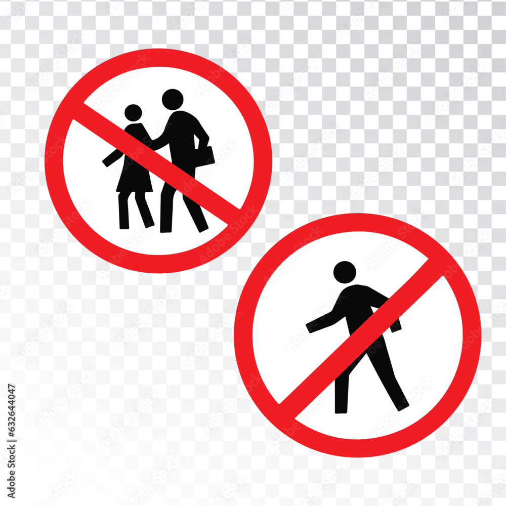 No entry logo man woman sign symbols eps 素材庫向量圖 | Adobe Stock