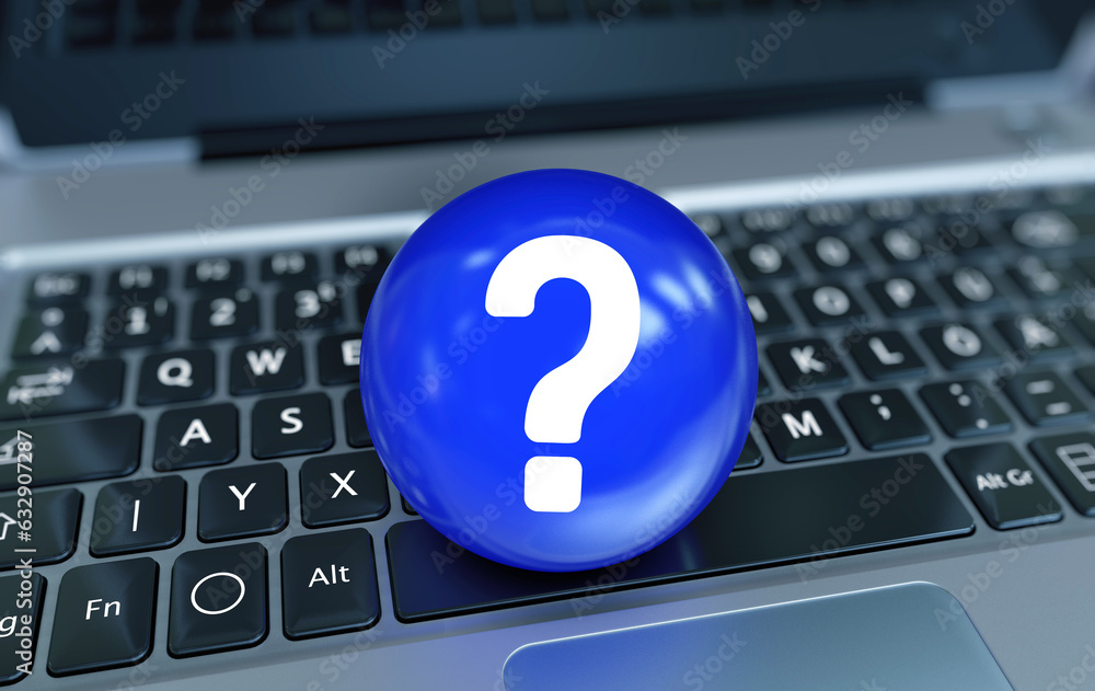 question, Social Media Logos Visual Presentation - Background Design ...