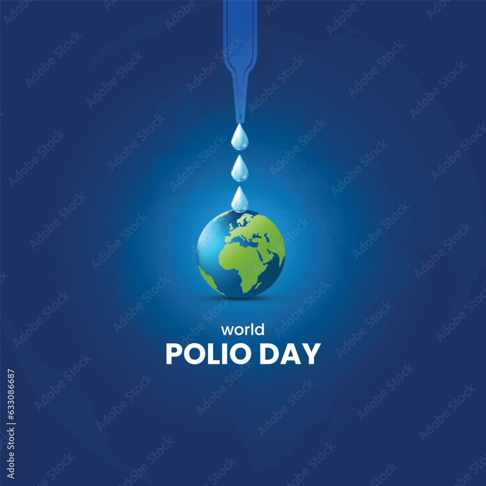World Polio day is observed every year on October 24. poliomyelitis is ...