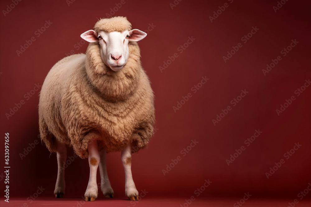 Ram and Lamb during Eid ul-Adha, Islamic Sacrifice Feast, Kurban ...