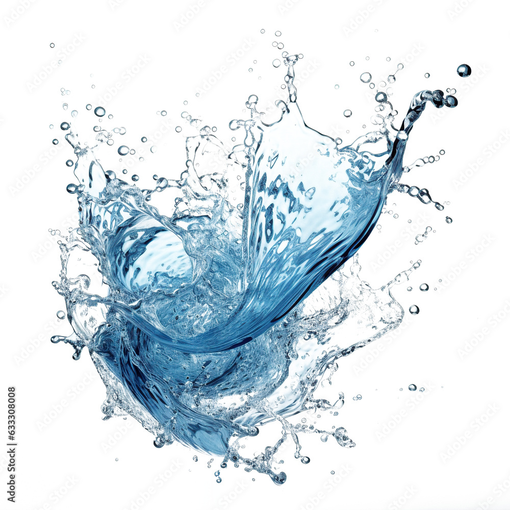water splash element transparent background Stock Photo | Adobe Stock