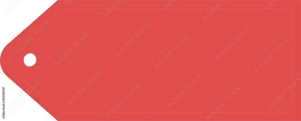 Digital png illustration of blank label on transparent background Stock ...