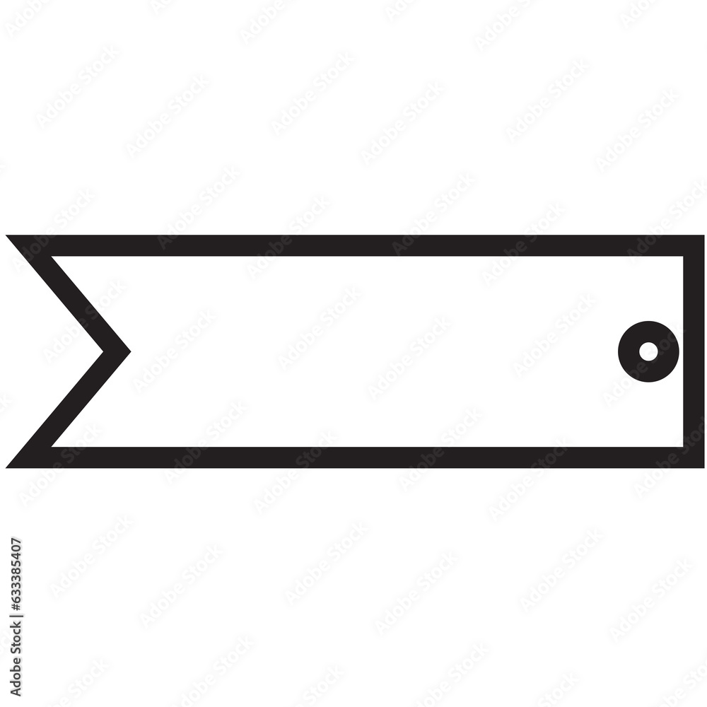 Digital png illustration of white gift card label on transparent ...