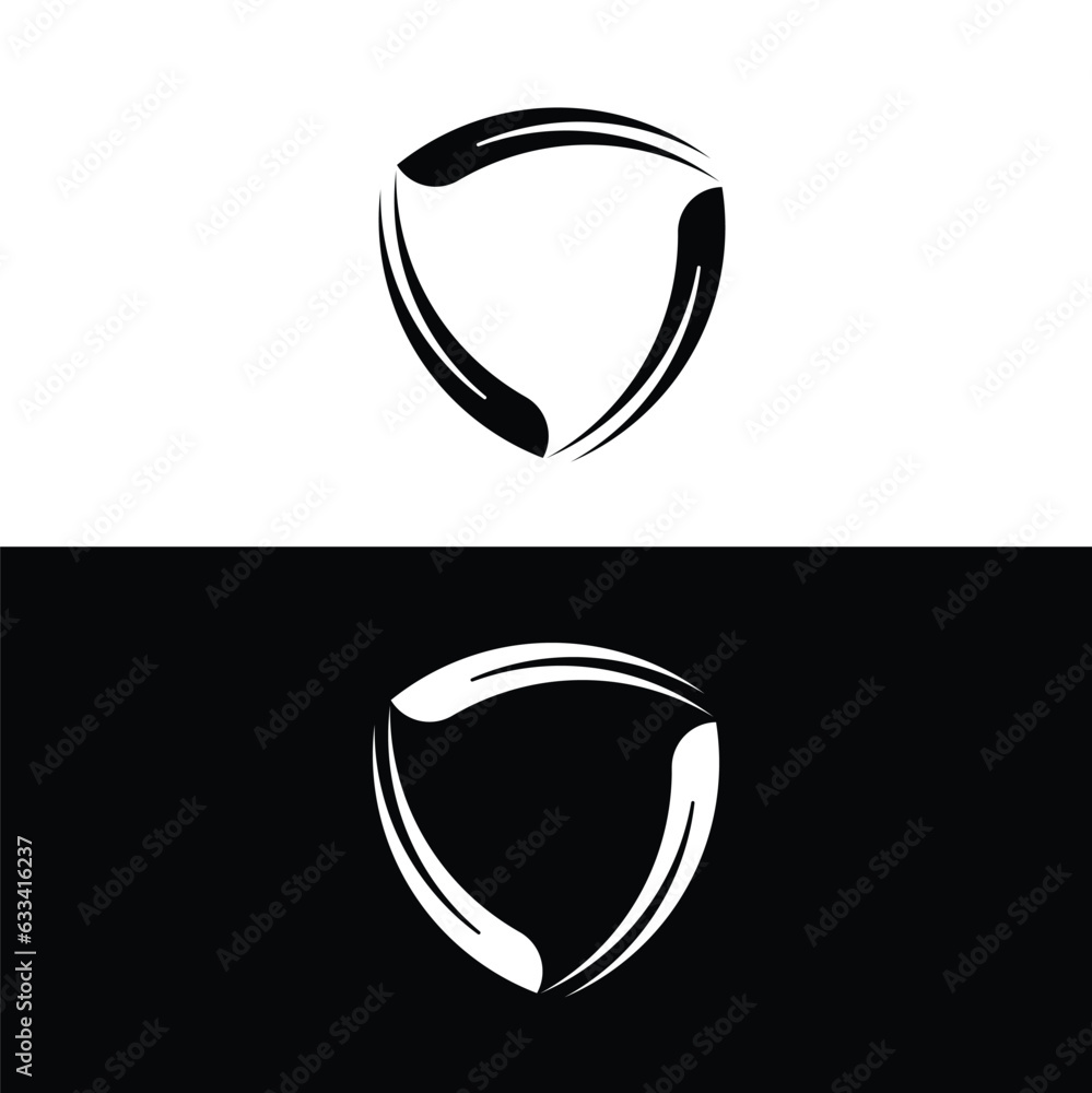 Round circular banner frames, borders . Circle vector logo Stock Vector ...