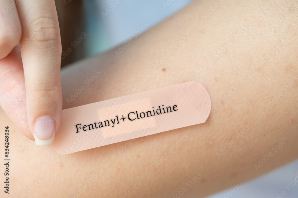 Fentanyl+Clonidine Transdermal Patch Stock Photo | Adobe Stock