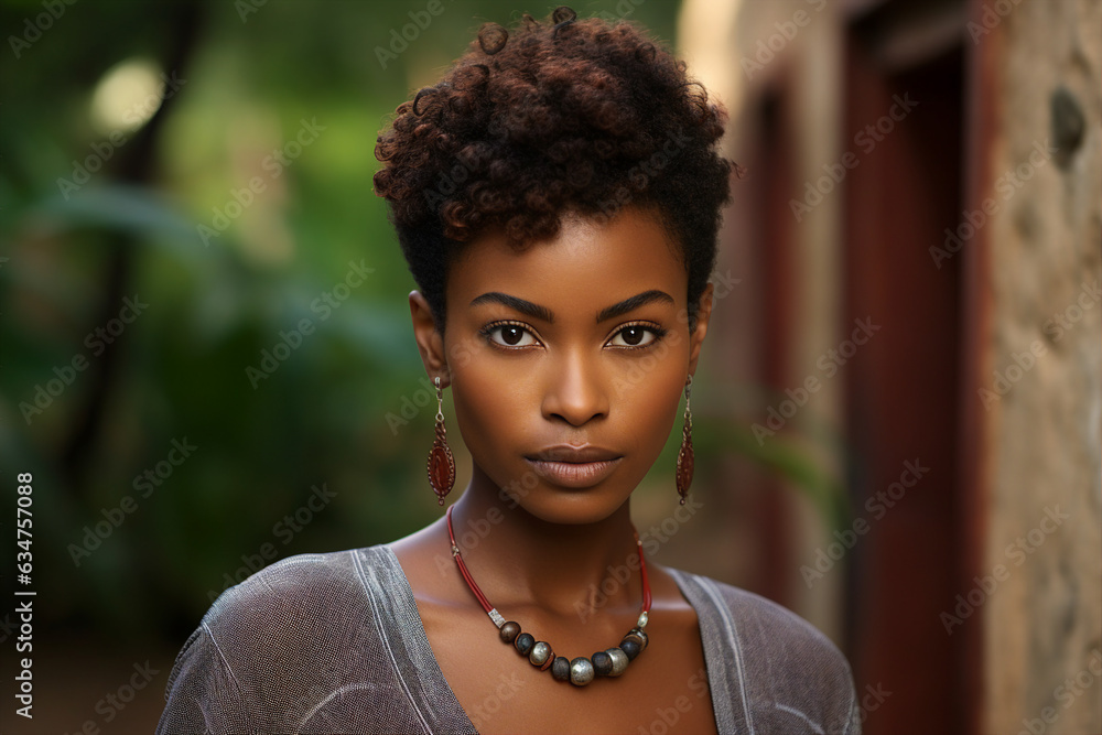 Generative ai collage image picture photo of pretty lovely lady woman ...