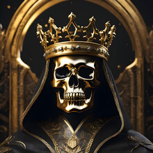 Skull Crown Vintage Art Free Stock Photo - Public Domain Pictures