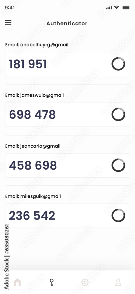 Authenticator Apps and Email Accounts, Password, Pin, Face ID and ...