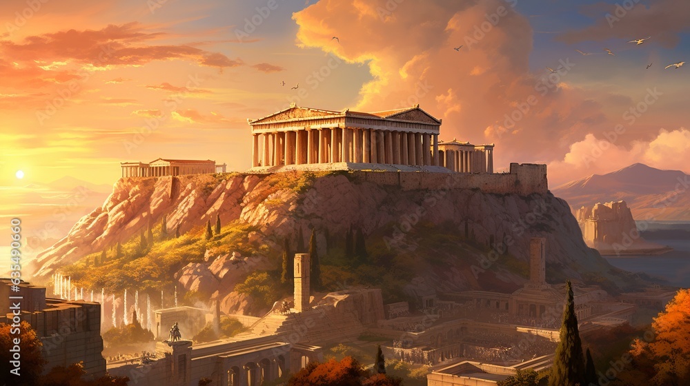 Step back in time with this evocative digital painting, capturing the ...