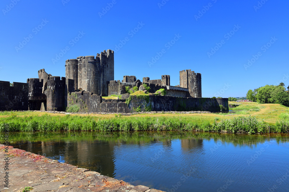 Caerphilly Castle (Welsh: Castell Caerffili) is a medieval ...
