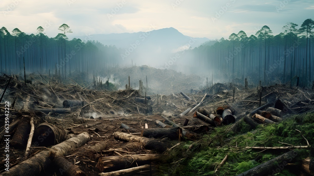 deforestation and forest destruction, natural and environmental ...