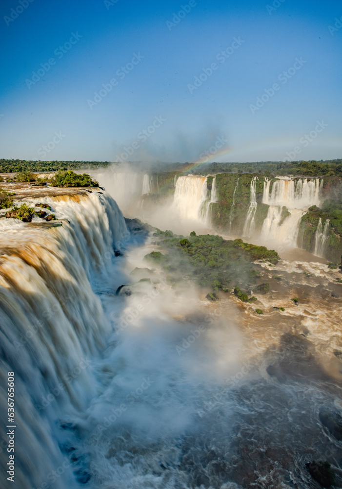Iguazu Waterfalls, one of the new seven natural wonders of the world in ...