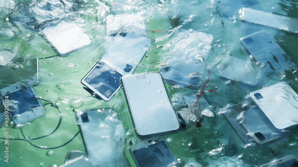 Environmental impact of technology electronic consumption digital ocean ...