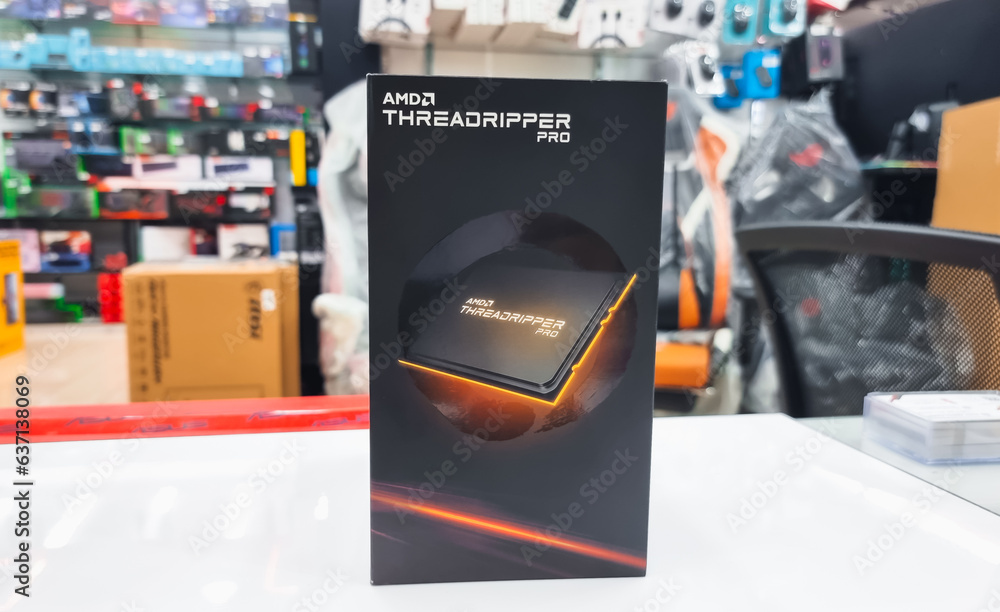 AMD Ryzen Threadripper Pro 5975WX, 32 Cores 64 Threads, AMD "Zen 3 ...