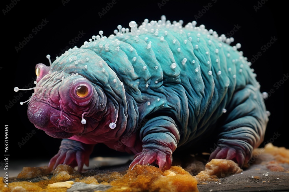 A tardigrade, or water bear, which is widely considered the hardiest ...