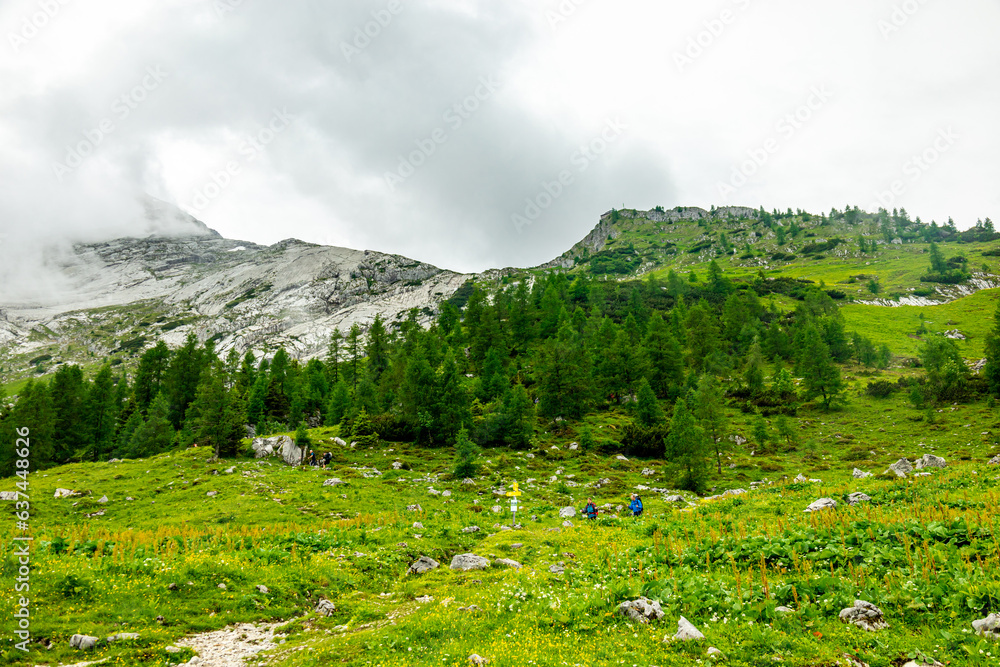 Wanderung durch die wunderschönen Berchtesgadener Alpen zum Watzmann ...