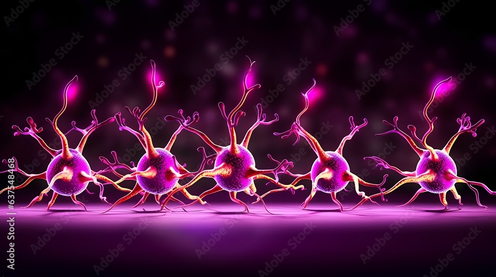 neuro cell synapse, neural brain illustration, axon biology nervous ...