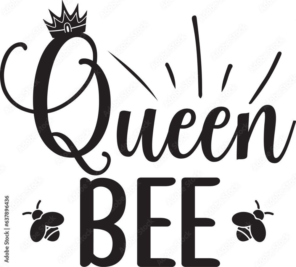 Image vectorielle Stock Bee SVG, Bee Quote SVG, Inspiration Saying SVG ...