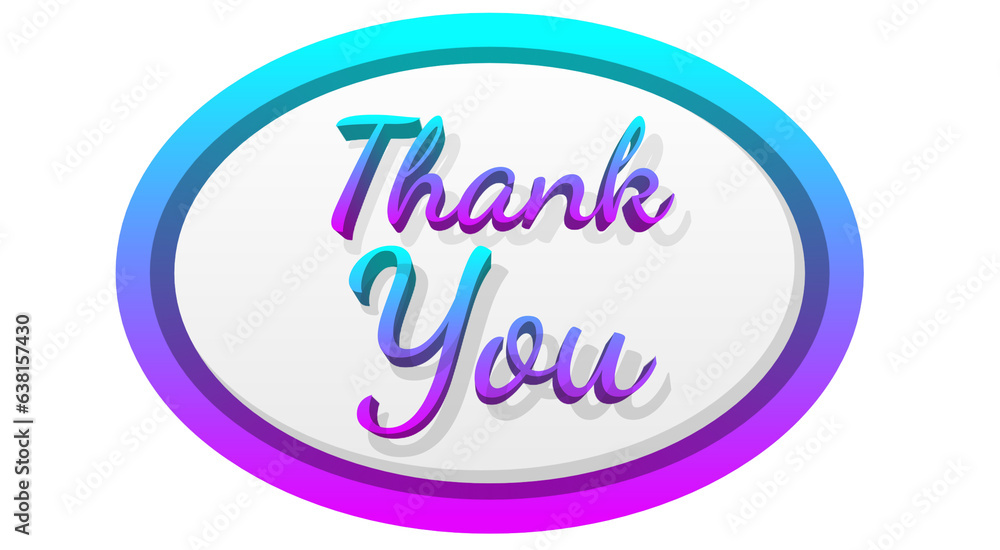 Thank You Message With banner Effect animated. 3d text effect animation ...