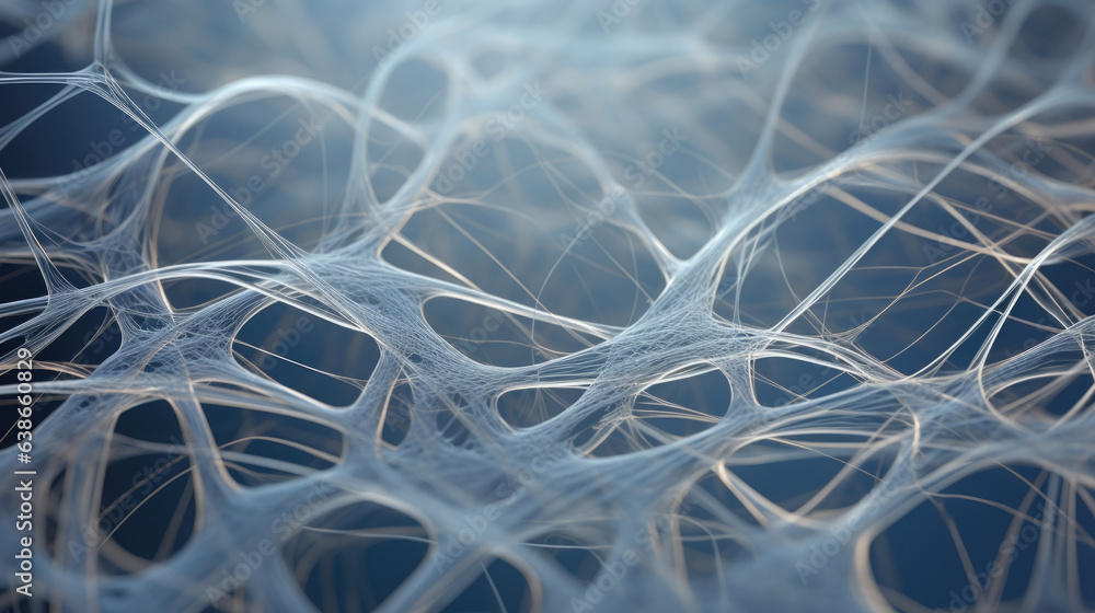 Through the microscope lens we can see the intricate pattern of ...