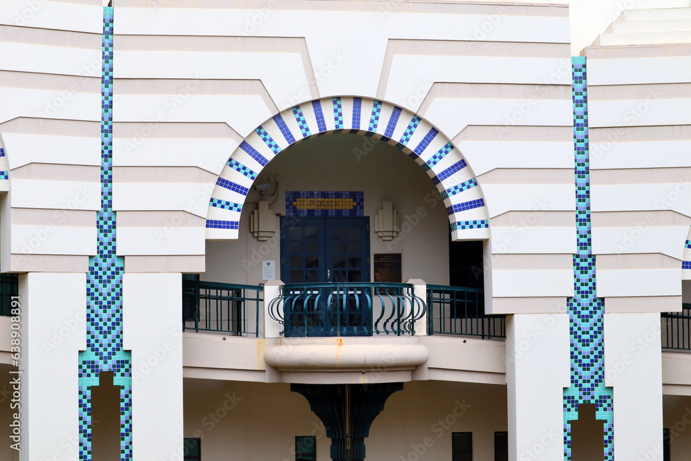 Beverly Hills, California: BEVERLY HILLS Civic Center. The building was ...