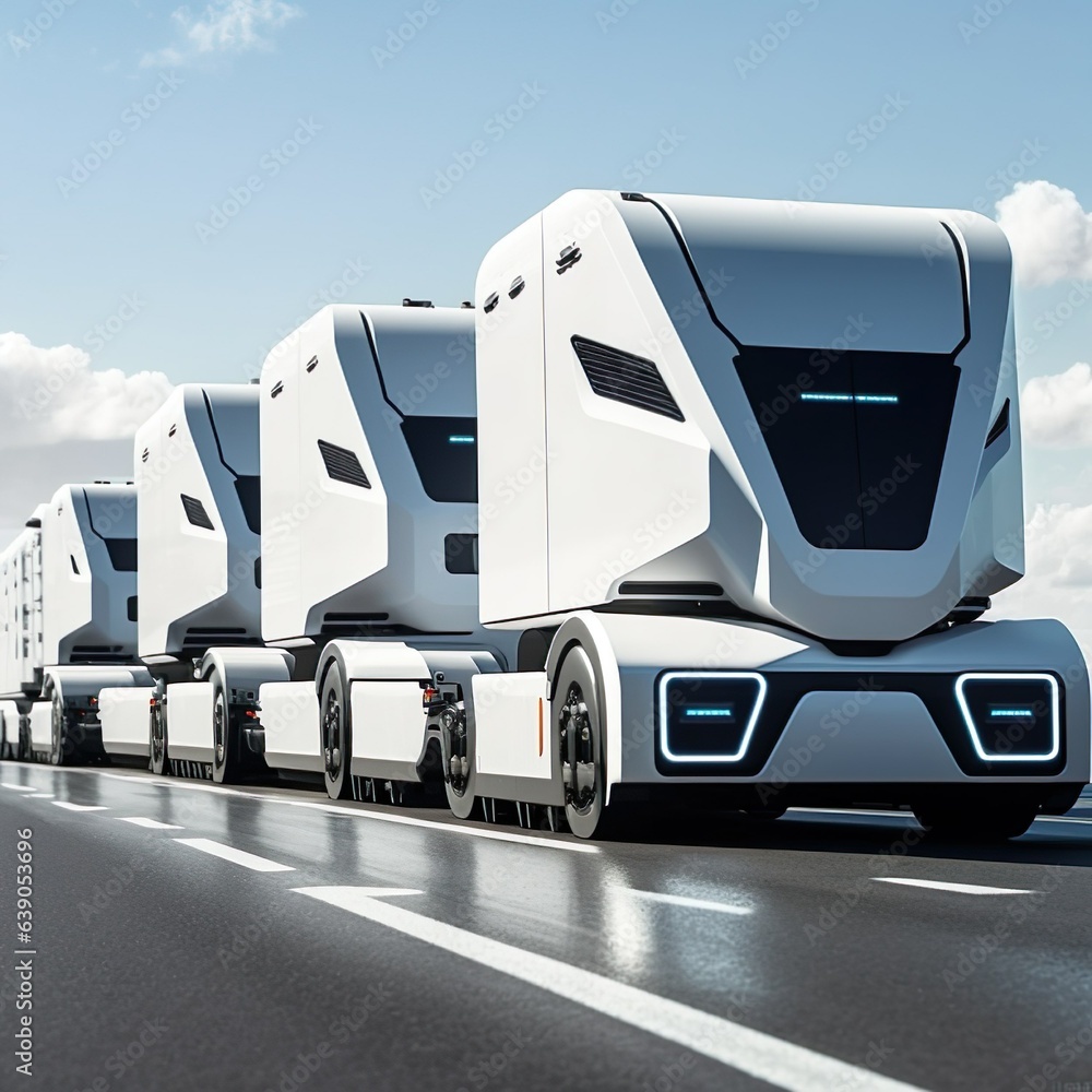 the future of transportation in transportation vehicles, in the style ...