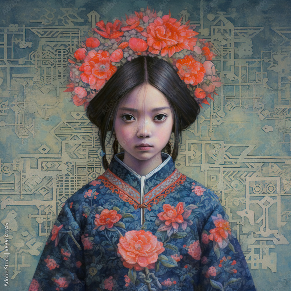 Japan Style Digital Art. A Blend of Modern and Traditional Aesthetics ...