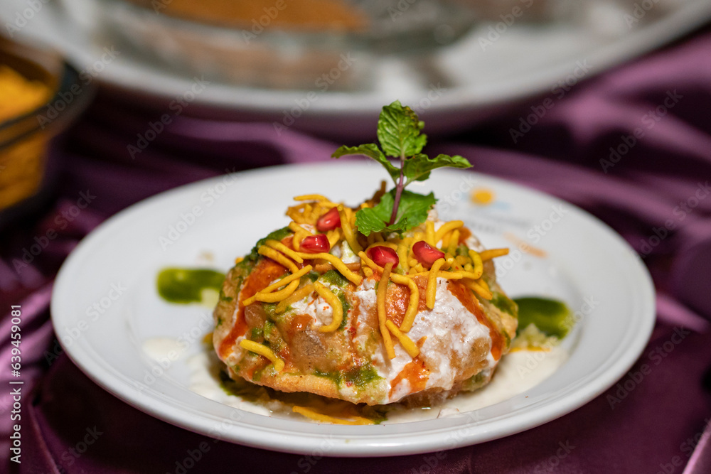 Rajasthani Shahi Raj-Kachori, stuffed with potato and sprout filling ...