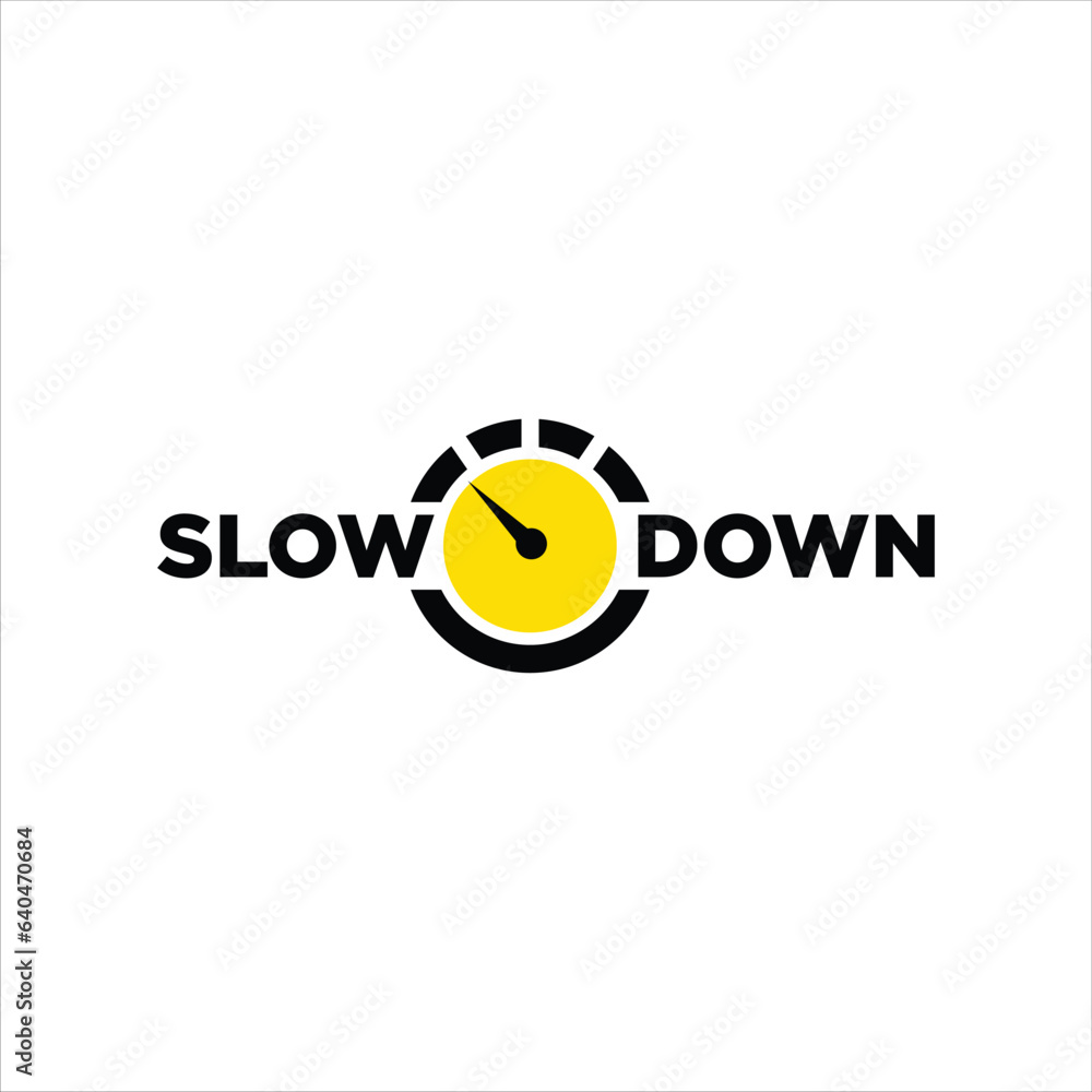 Slow down icon for dark theme. Change footage speed. Video editing ...