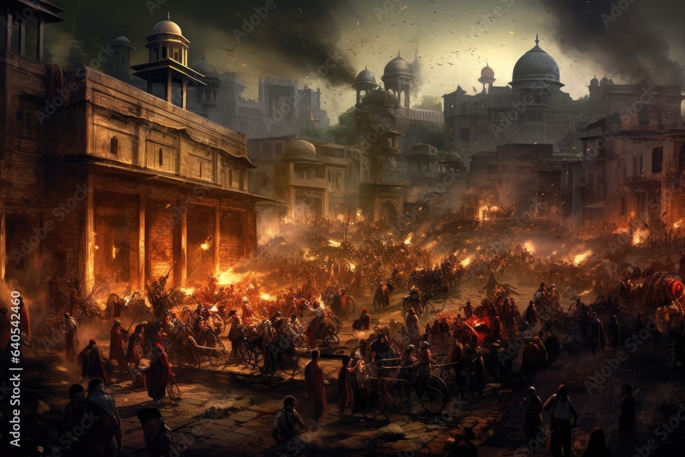 Revolutionary battle scenes dramatic representations of mexican history ...