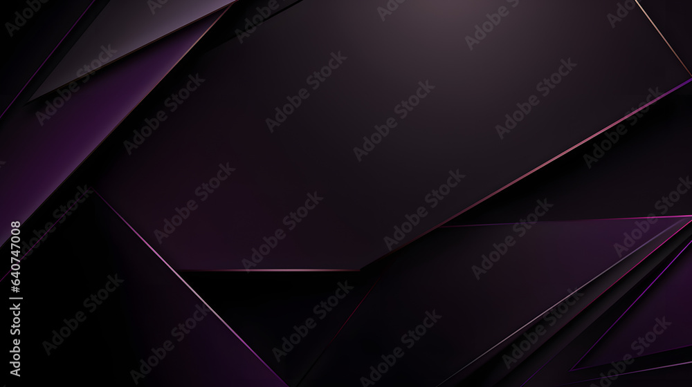 Black deep purple abstract modern background for design. Geometric ...