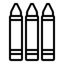 Crayons Outline Free Stock Photo - Public Domain Pictures