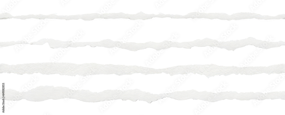 realistic torn paper edges, cutout of paper Stock Illustration | Adobe ...