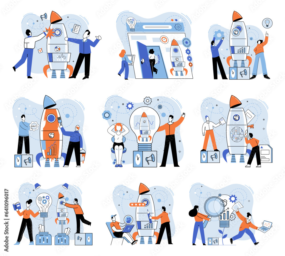 Team solving problems Team work and team building, corporate and ...