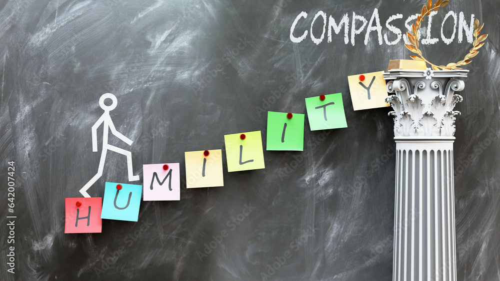 Humility leads to Compassion - a metaphor showing how humility makes ...