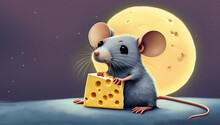 Cheesy Mouse Clipart Free Stock Photo - Public Domain Pictures