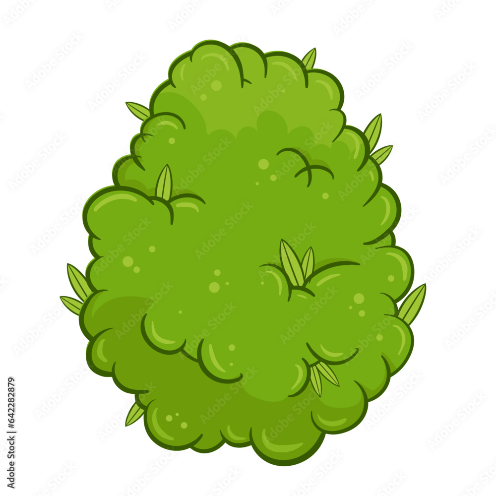 marijuana weed bud flat vector illustration cartoon logo icon clipart ...